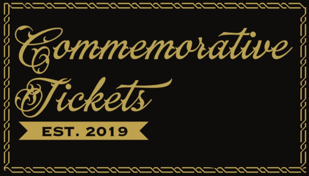 Commemorative Tickets – Commemorative Tickets, Setlists, Passes, and More!