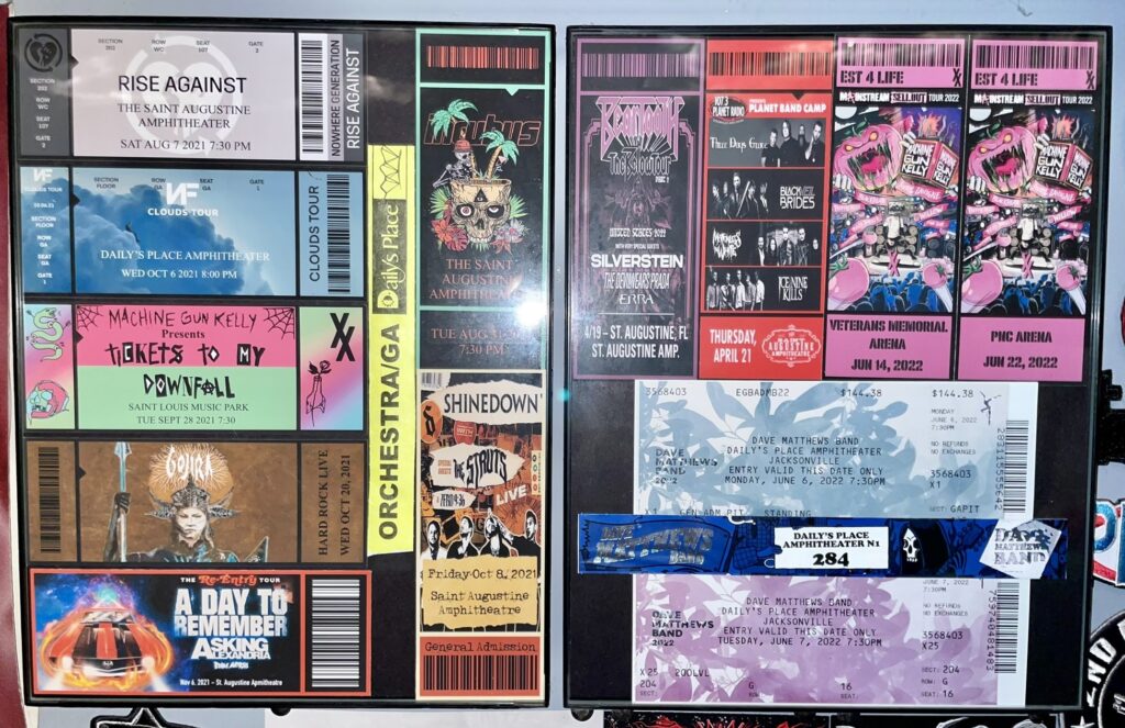 Commemorative Tickets – Commemorative Tickets, Setlists, Passes, and More!
